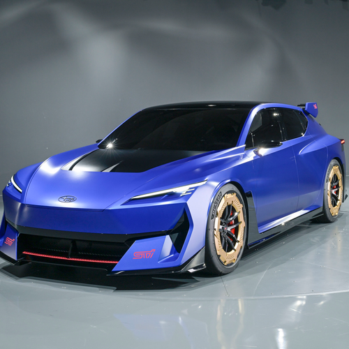 2025 Subaru Performance-E STI Concept - sharp EV design and STI ...