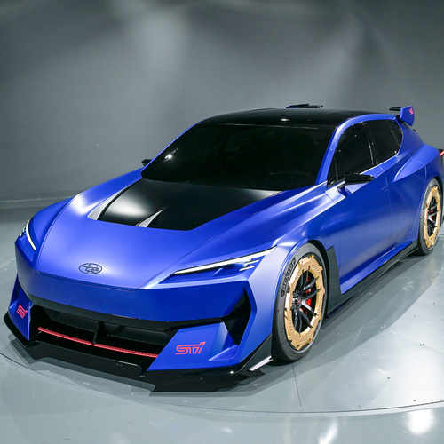2025 Subaru Performance-E STI Concept - sharp EV design and STI ...