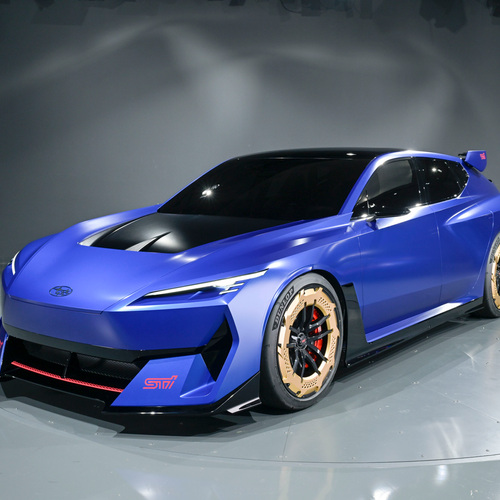 2025 Subaru Performance-E STI Concept - sharp EV design and STI ...