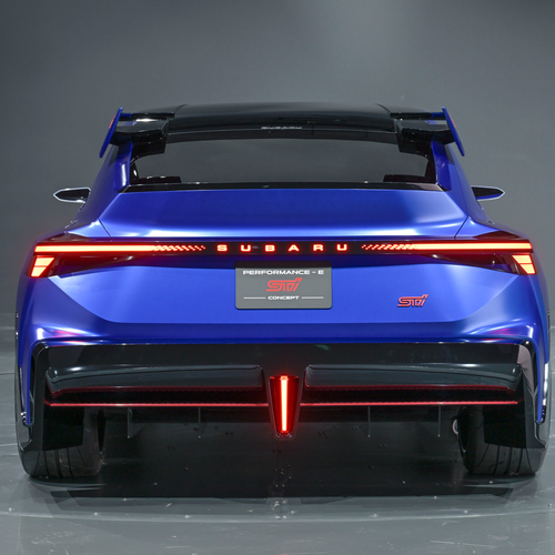 2025 Subaru Performance-E STI Concept - sharp EV design and STI ...