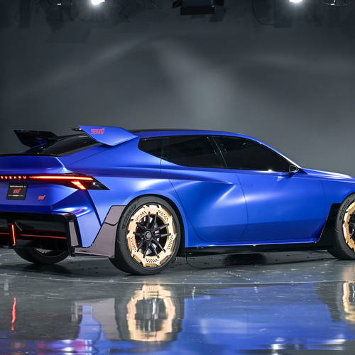 2025 Subaru Performance-E STI Concept - sharp EV design and STI ...