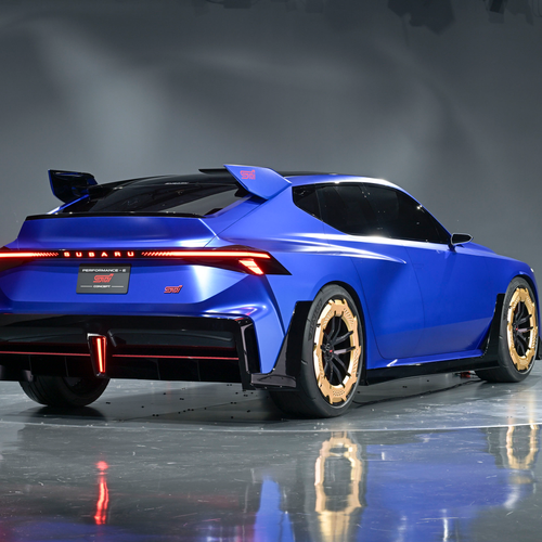 2025 Subaru Performance-E STI Concept - sharp EV design and STI ...