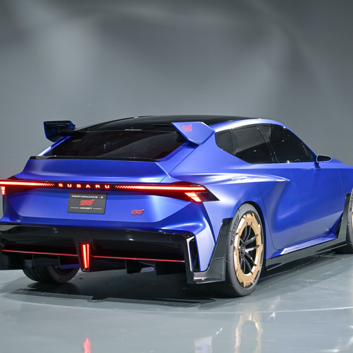 2025 Subaru Performance-E STI Concept - sharp EV design and STI ...