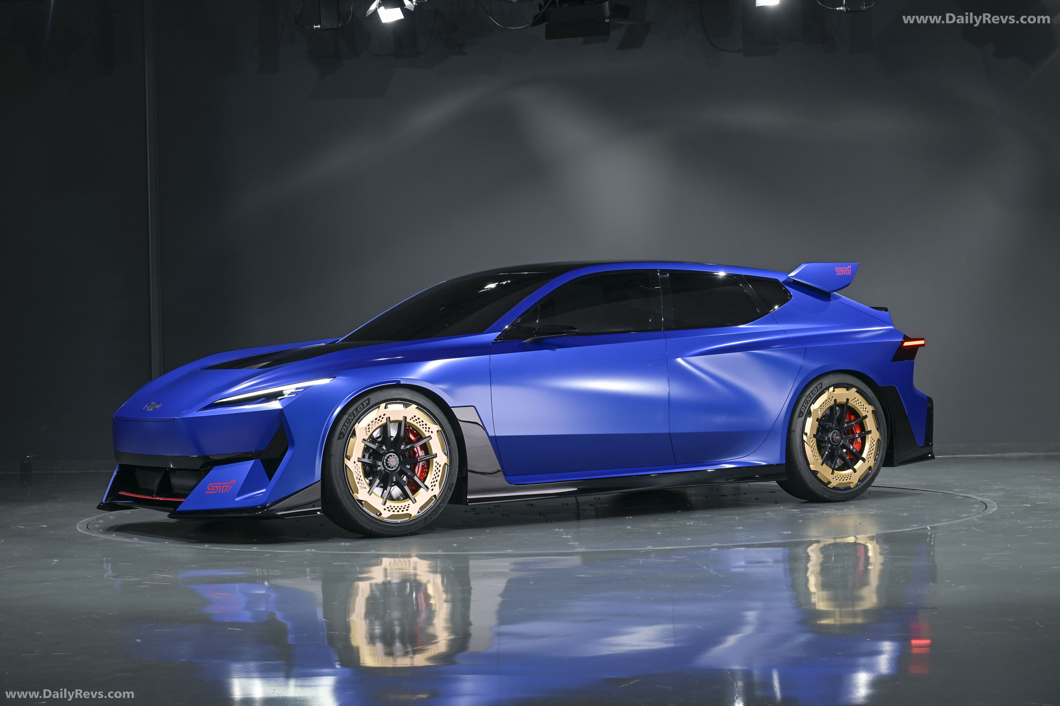 2025 Subaru Performance-E STI Concept - sharp EV design and STI ...