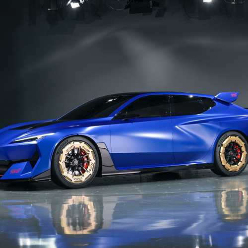 2025 Subaru Performance-E STI Concept - sharp EV design and STI ...