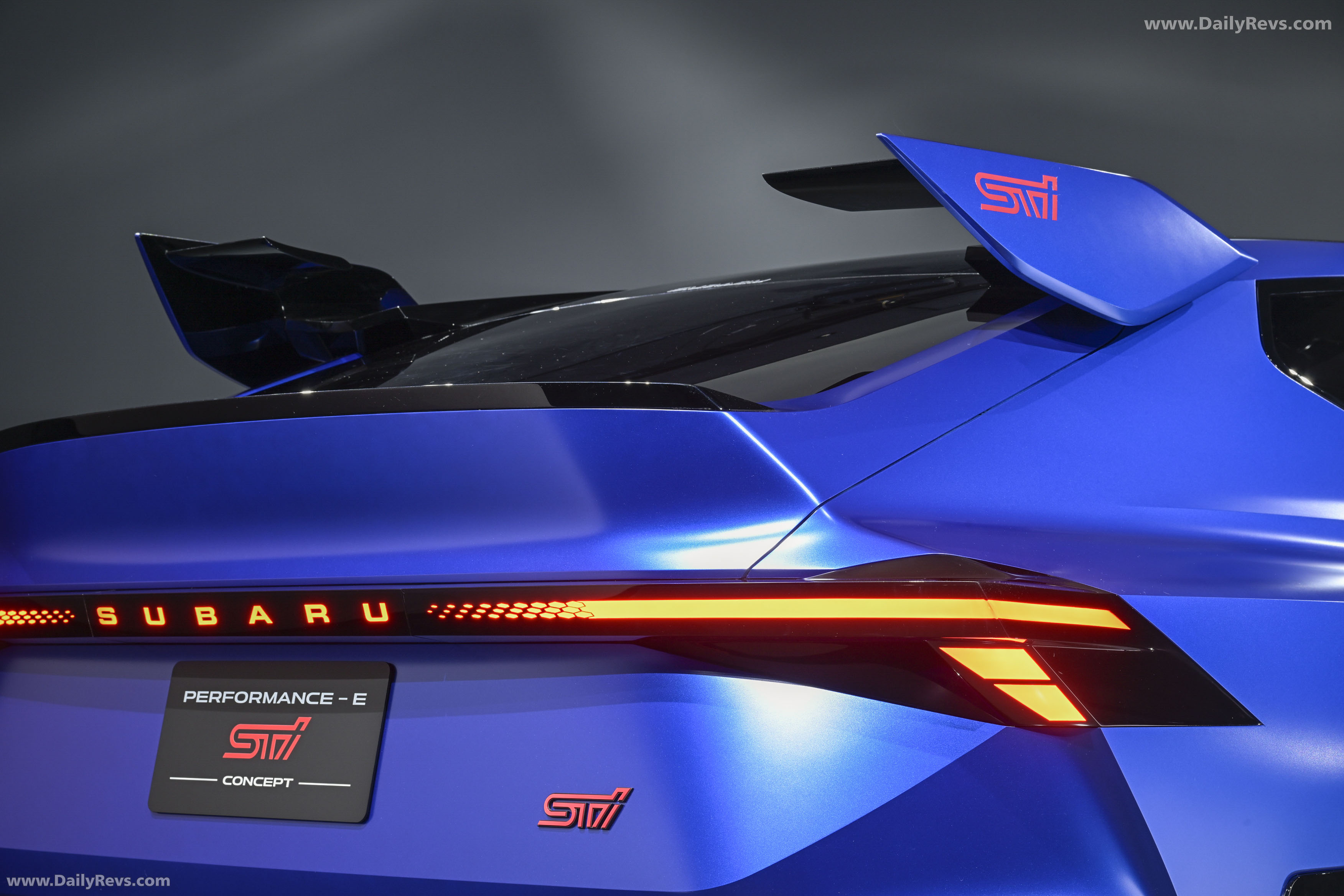 2025 Subaru Performance-E STI Concept - sharp EV design and STI ...