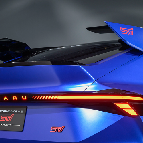 2025 Subaru Performance-E STI Concept - sharp EV design and STI ...