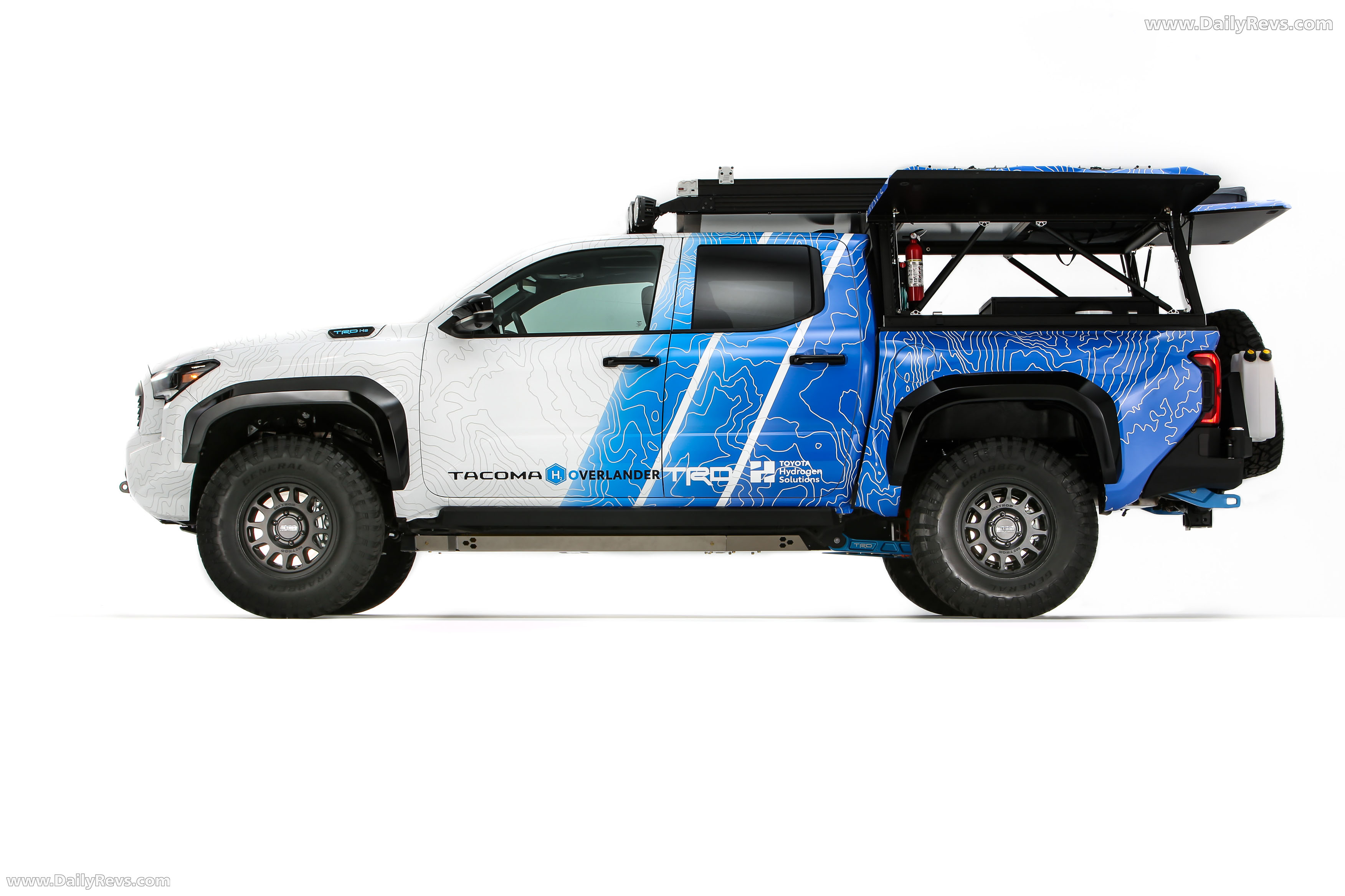 2025 Toyota Tacoma H2 Overlander Concept - Explores Hydrogen Adventure ...