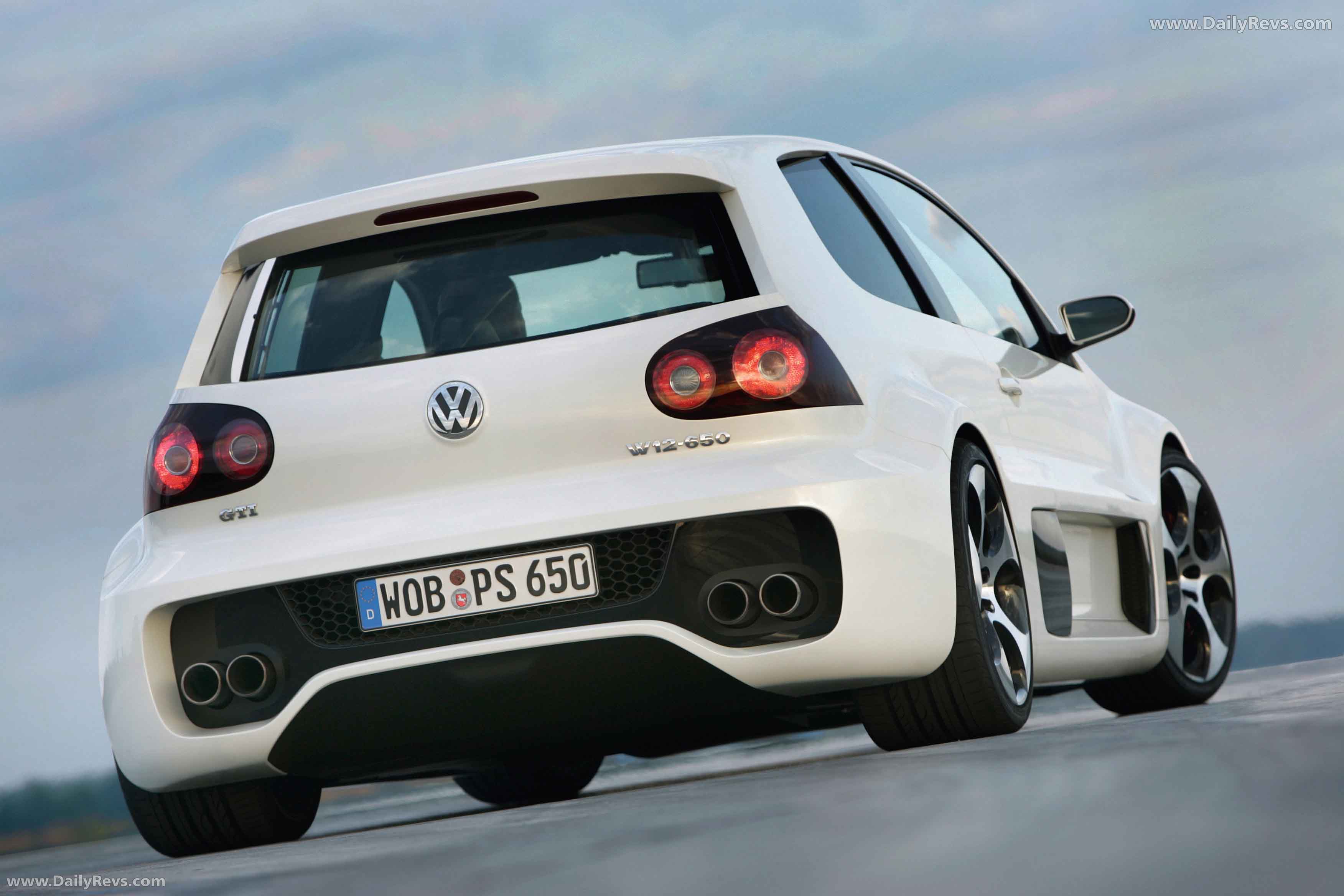 2007 Volkswagen Golf GTI W12 650 Concept - VW’s Wild Concept Past ...