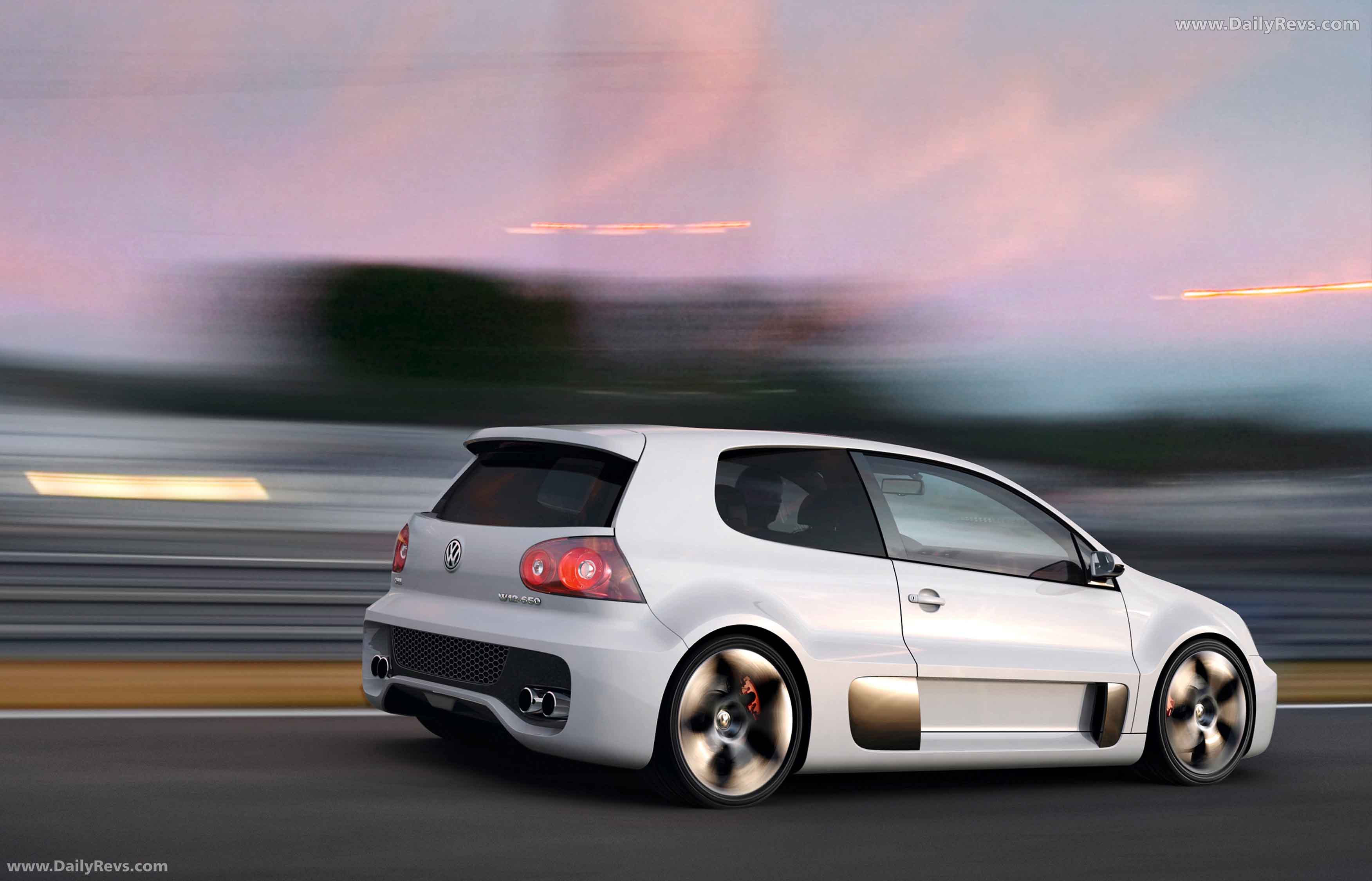2007 Volkswagen Golf GTI W12 650 Concept - VW’s Wild Concept Past ...