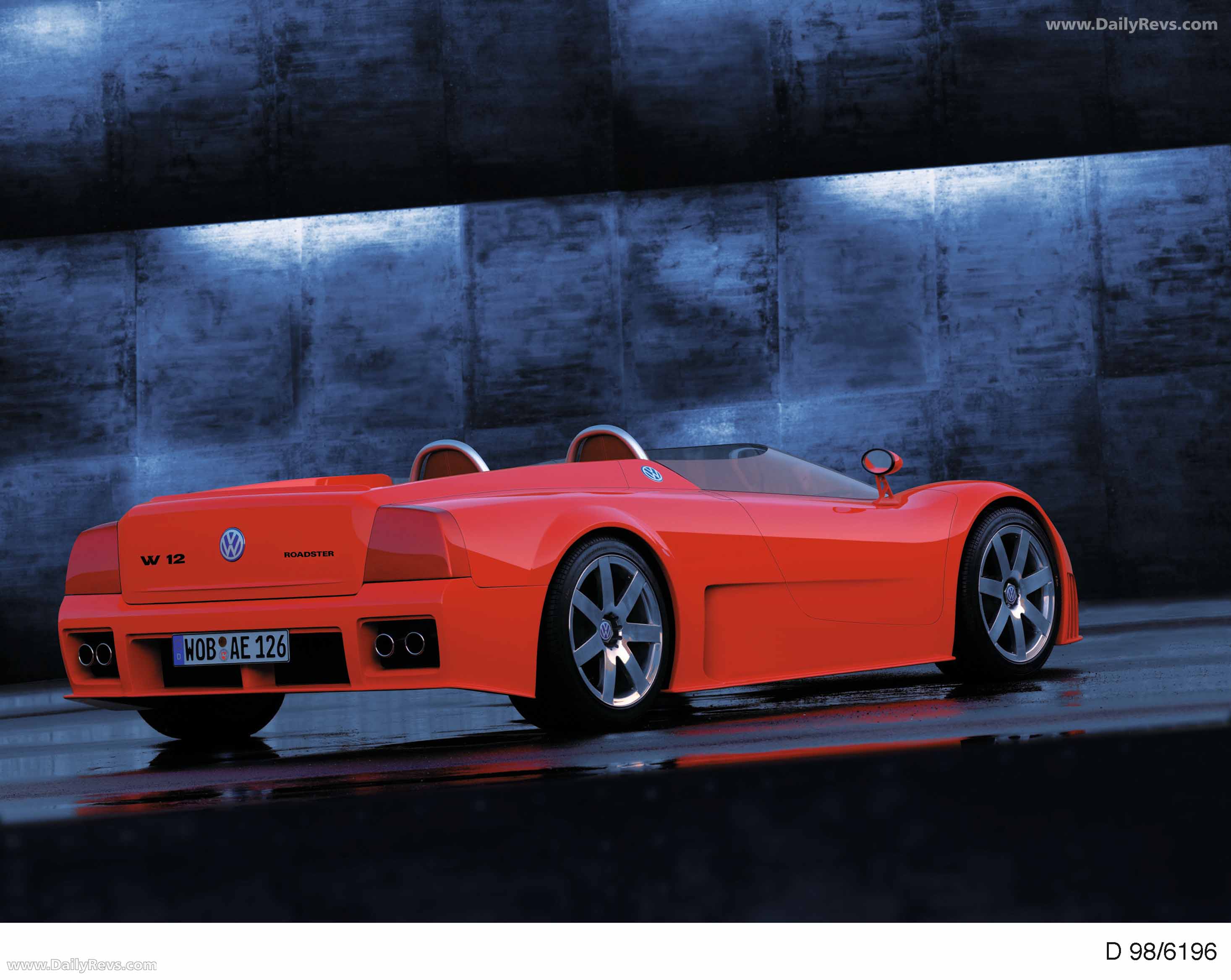 1998 Volkswagen W12 Roadster Concept - VW’s Wildest Secret - DailyRevs
