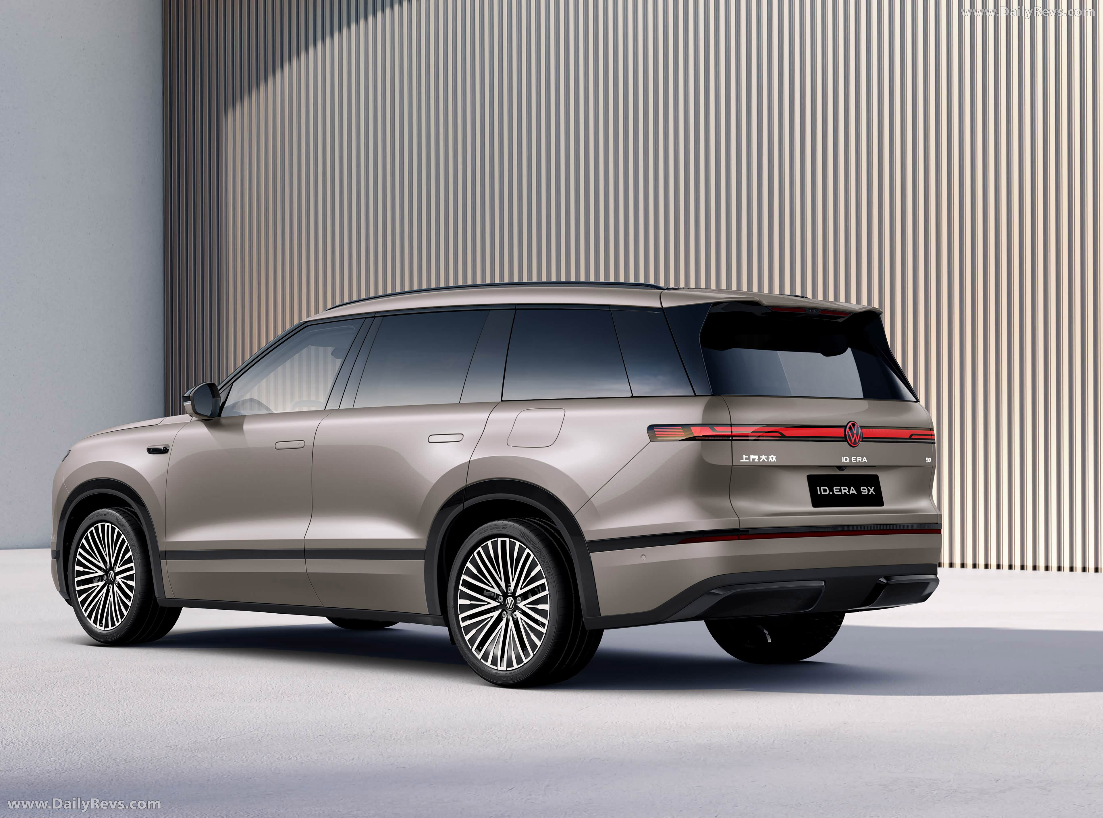 Volkswagen ID ERA 9X emerges as a flagship six-seat extended-range SUV.