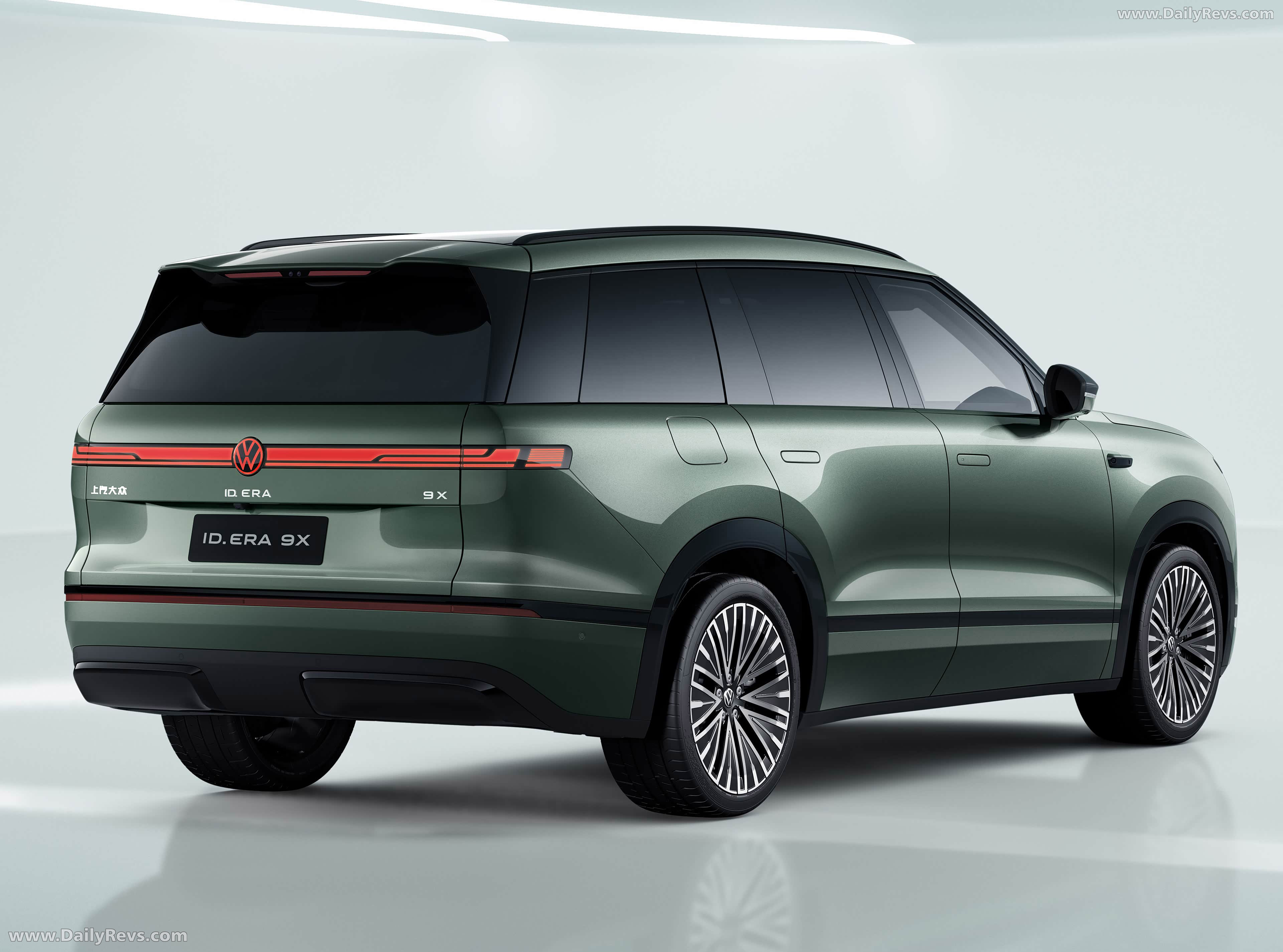 Volkswagen ID ERA 9X emerges as a flagship six-seat extended-range SUV.
