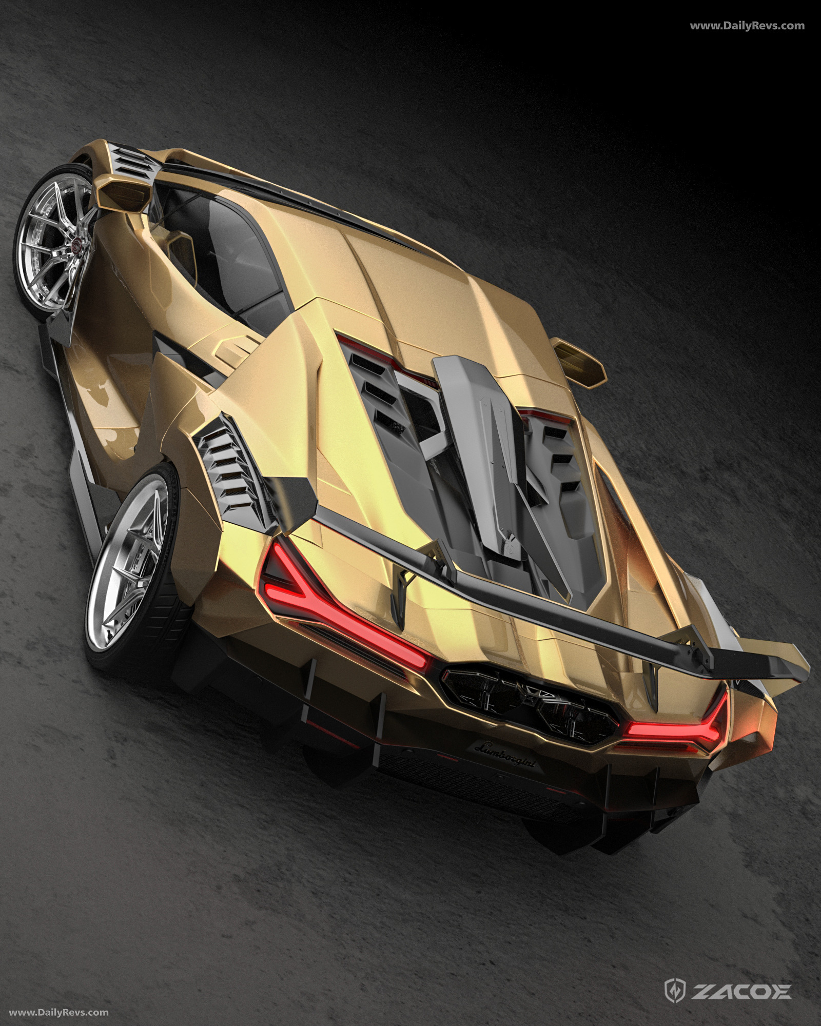 2025 ZACOE Lamborghini Revuelto Carbon Fiber Wide Body
