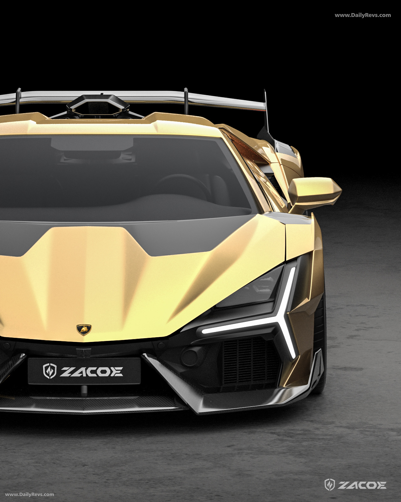 2025 ZACOE Lamborghini Revuelto Carbon Fiber Wide Body