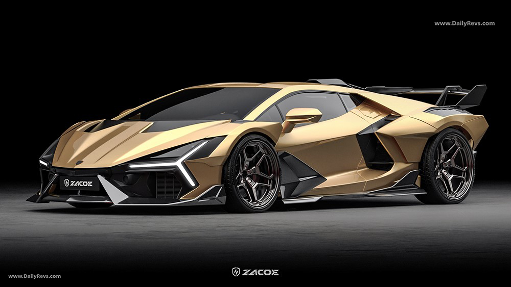 2025 ZACOE Lamborghini Revuelto Carbon Fiber Wide Body