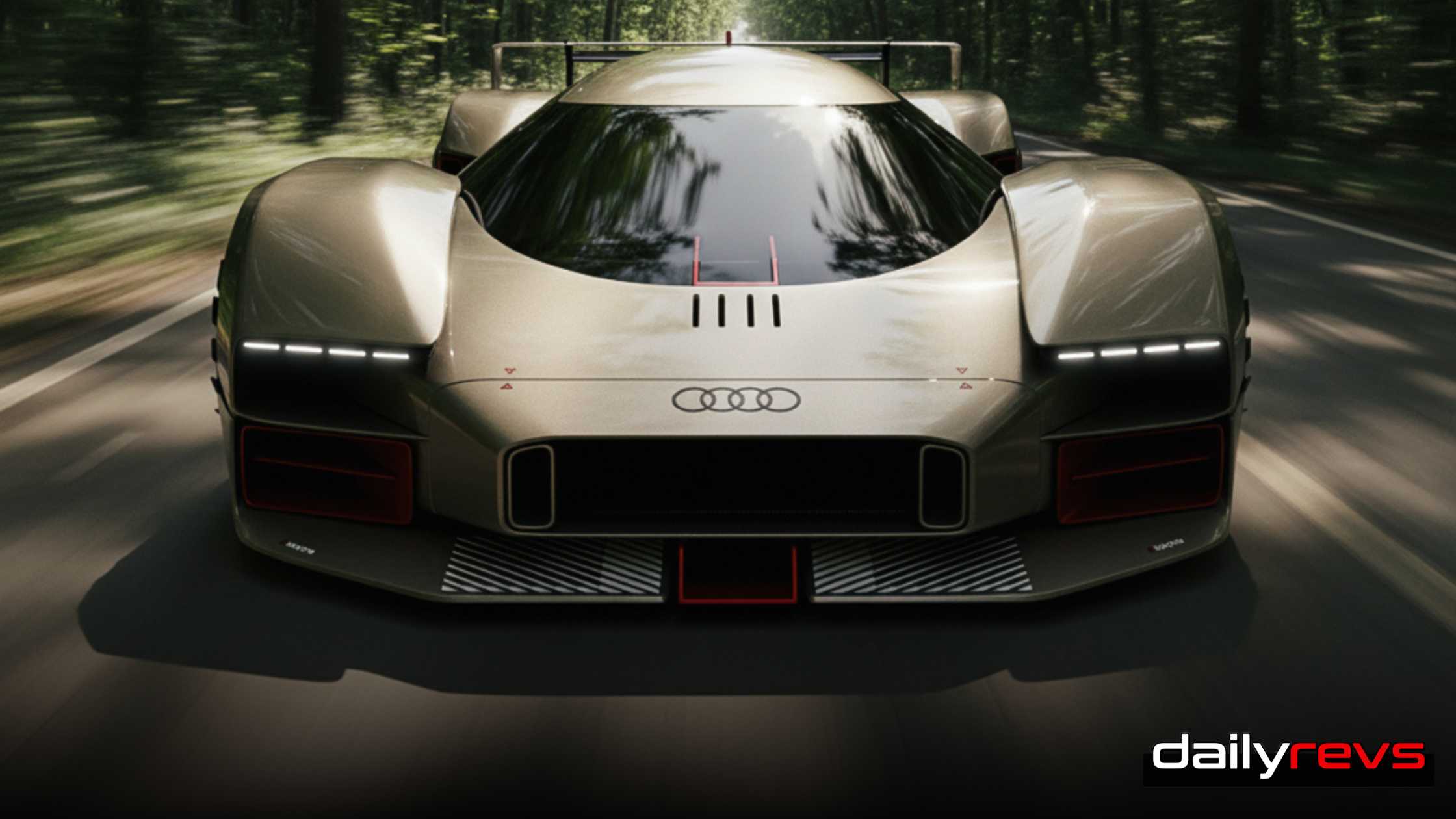When Architecture Meets Car Design, You Get the Audi 20quattro Vision ...