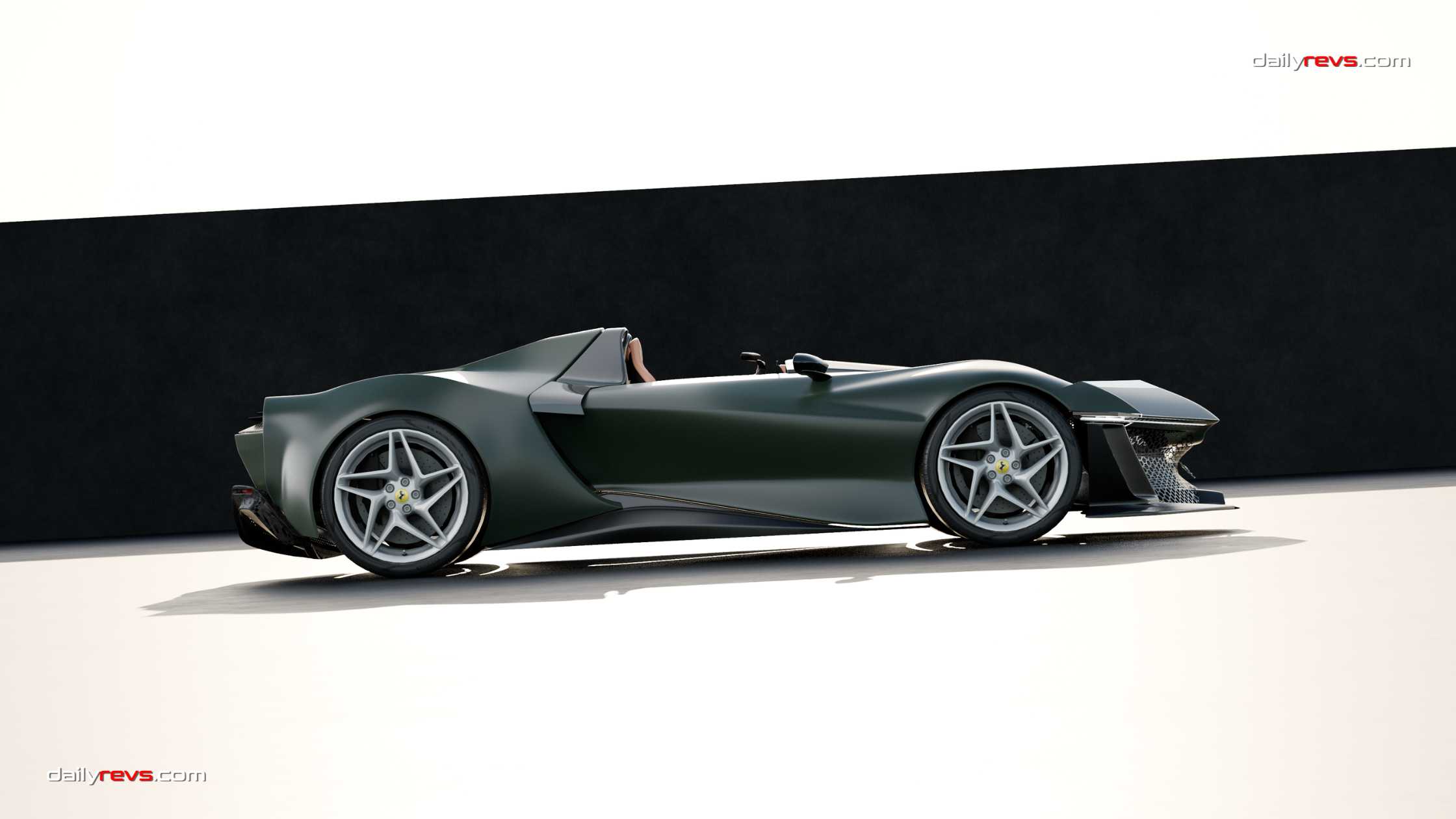 Young Designer Spent 12 Hours in Blender Creating His Dream Ferrari GT ...
