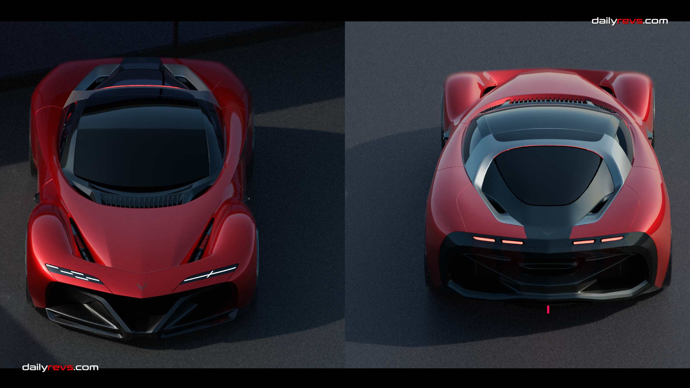 Independent Chevrolet Corvette Sigma Concept Imagines a Return to Front ...