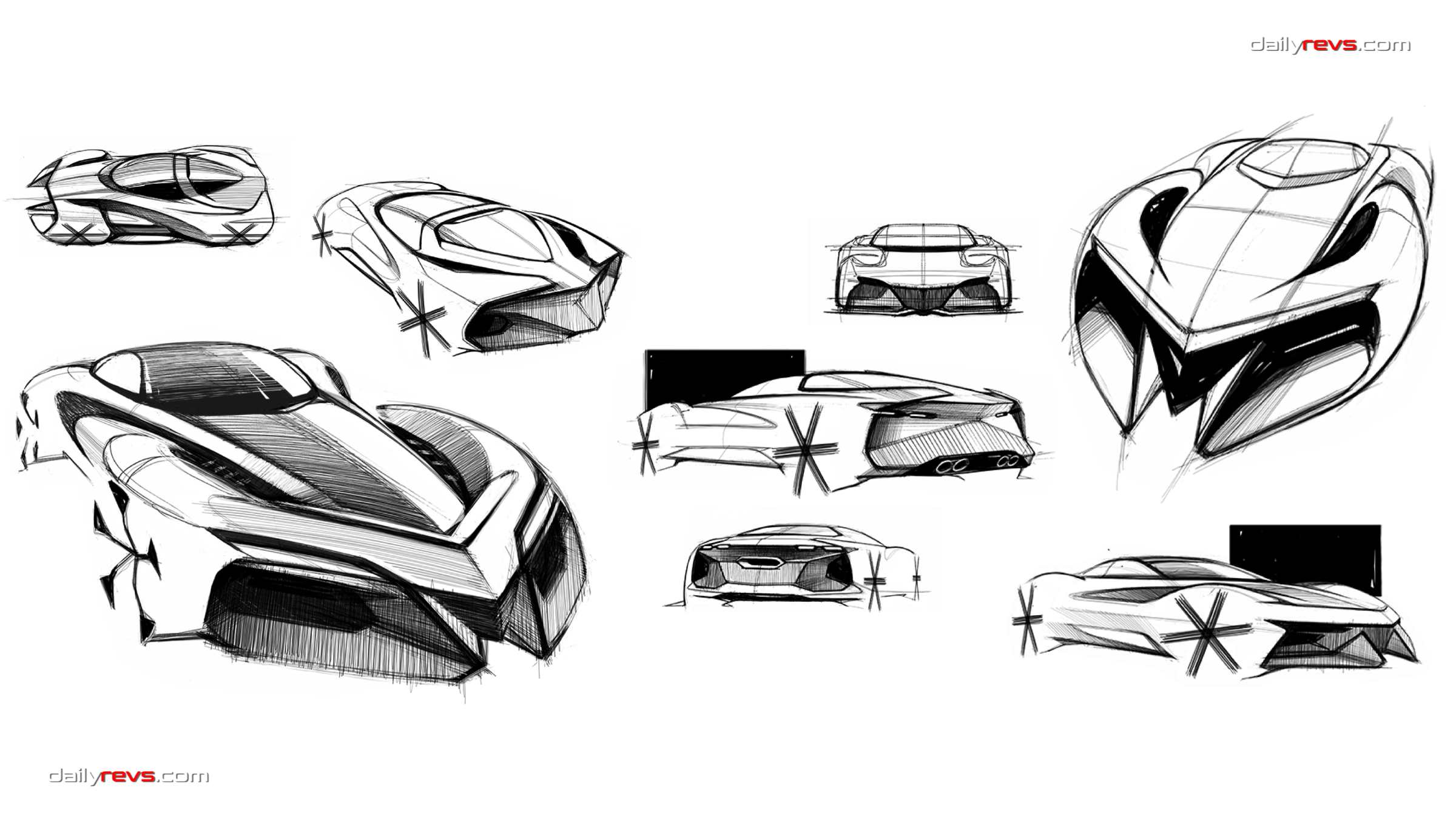 Independent Chevrolet Corvette Sigma Concept Imagines a Return to Front ...