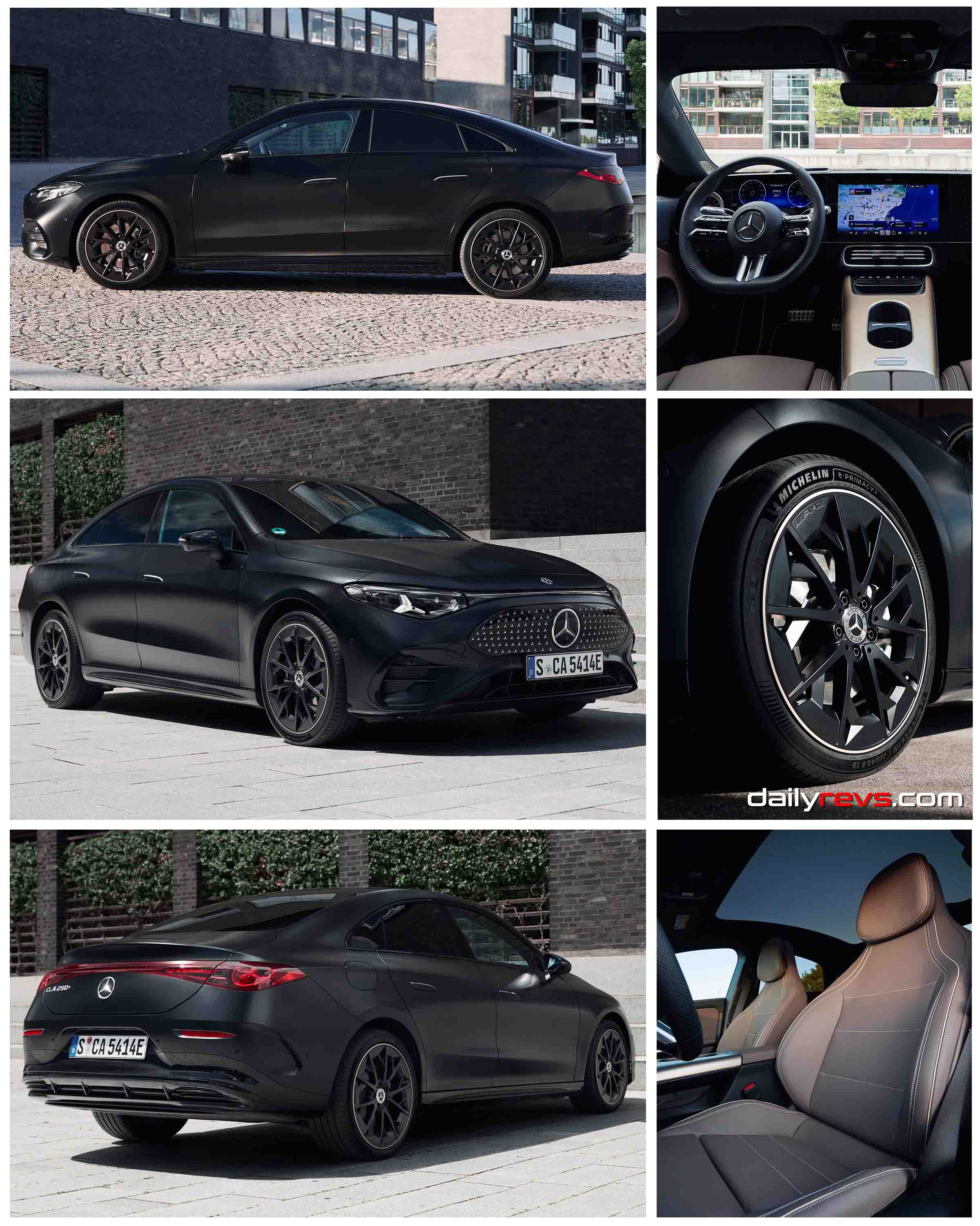 2026 Mercedes-Benz CLA EQ MANUFAKTUR C118 Cosmos Black Magno ...