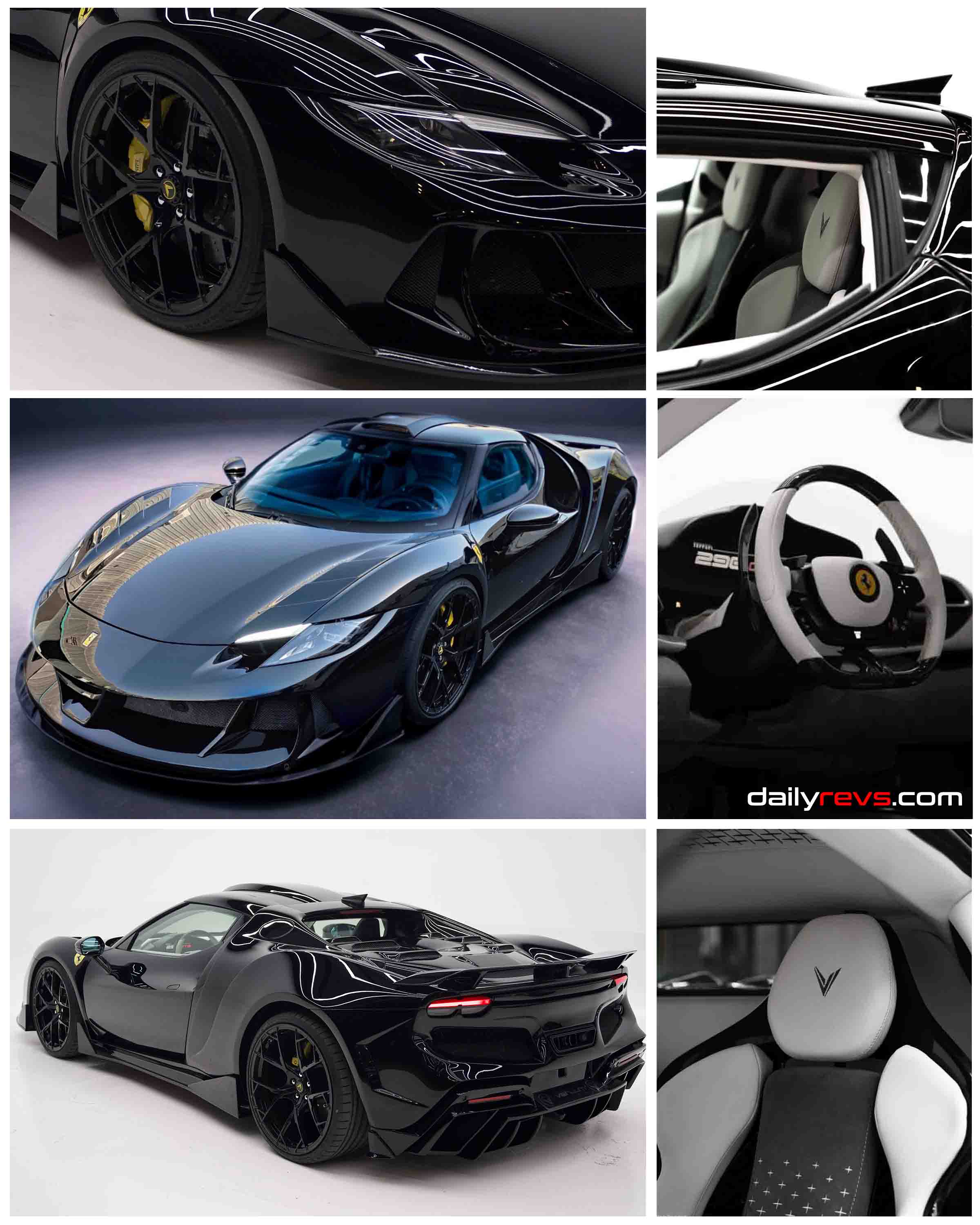 2025 Venuum 296 Corsso - A Carbon-Clad Ferrari Redefined - DailyRevs